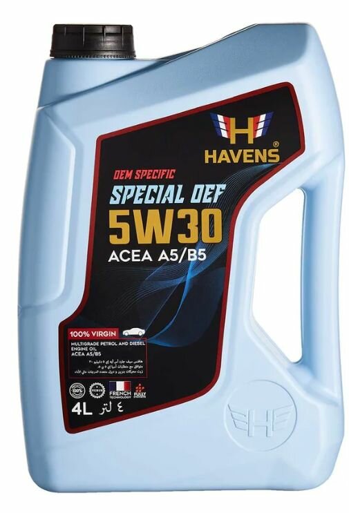 Масло HAVENS 5W30 4 HSOEF5W30A5B54