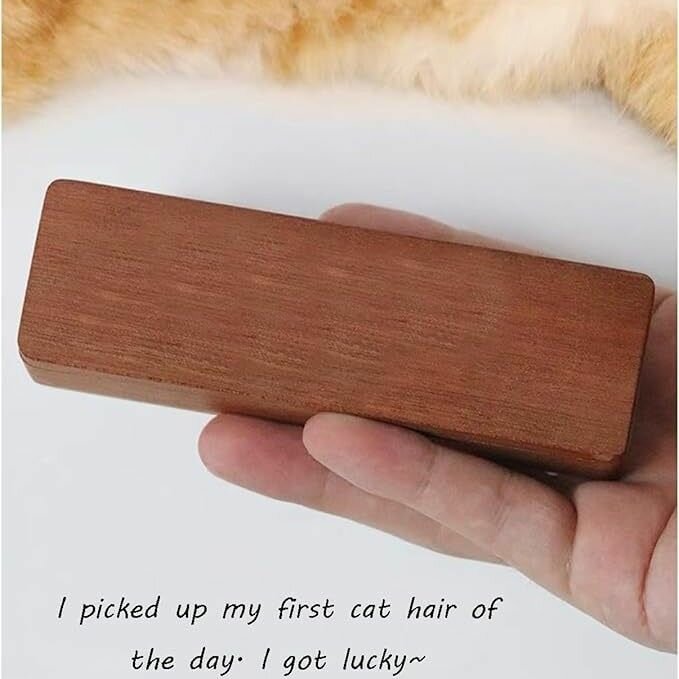 Деревянная шкатулка для хранения усов кошки и украшений, 13x4x3 см, из массива дерева, для усов, шерсти, цепочек (памятный подарок, для хранения мелочей)