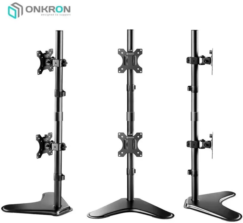 Кронштейн Onkron D208FS, черный, до 32", до 16кг, настольный — фото 1