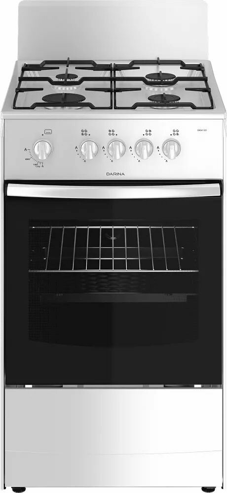 Плита DARINA 1A GM341 001 W, белая