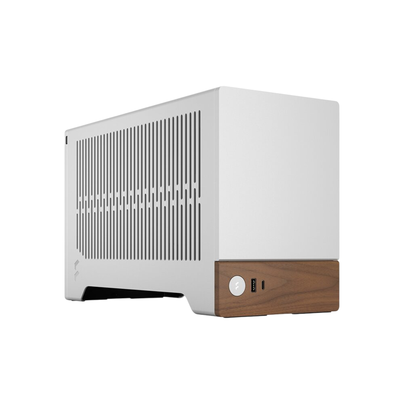 Корпус для ПК Fractal Design Terra, Mini Tower, серебристый, под Mini-ITX FD-C-TER1N-02