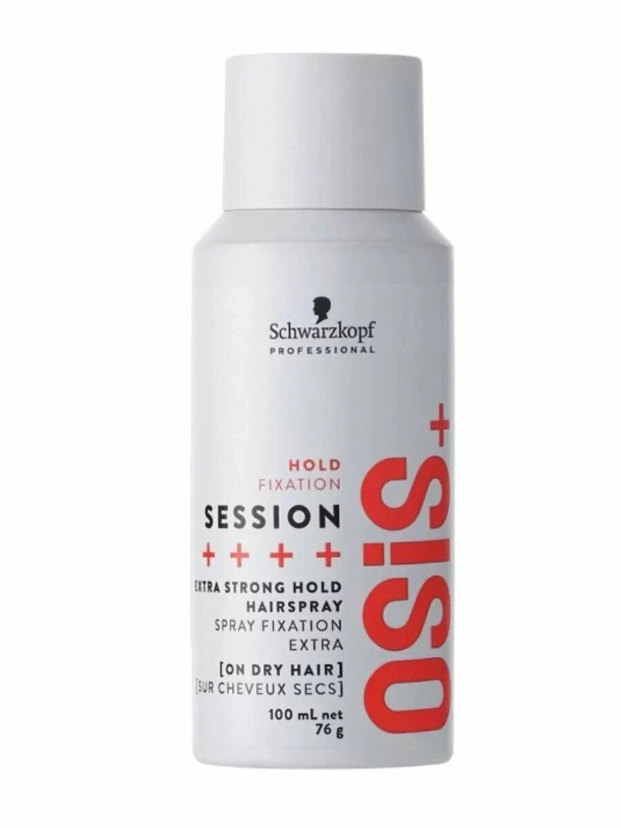 Schwarzkopf Professional OSiS+ Session Strong Hold Hairspray Лак для волос экстрасильной фиксации, 100 мл
