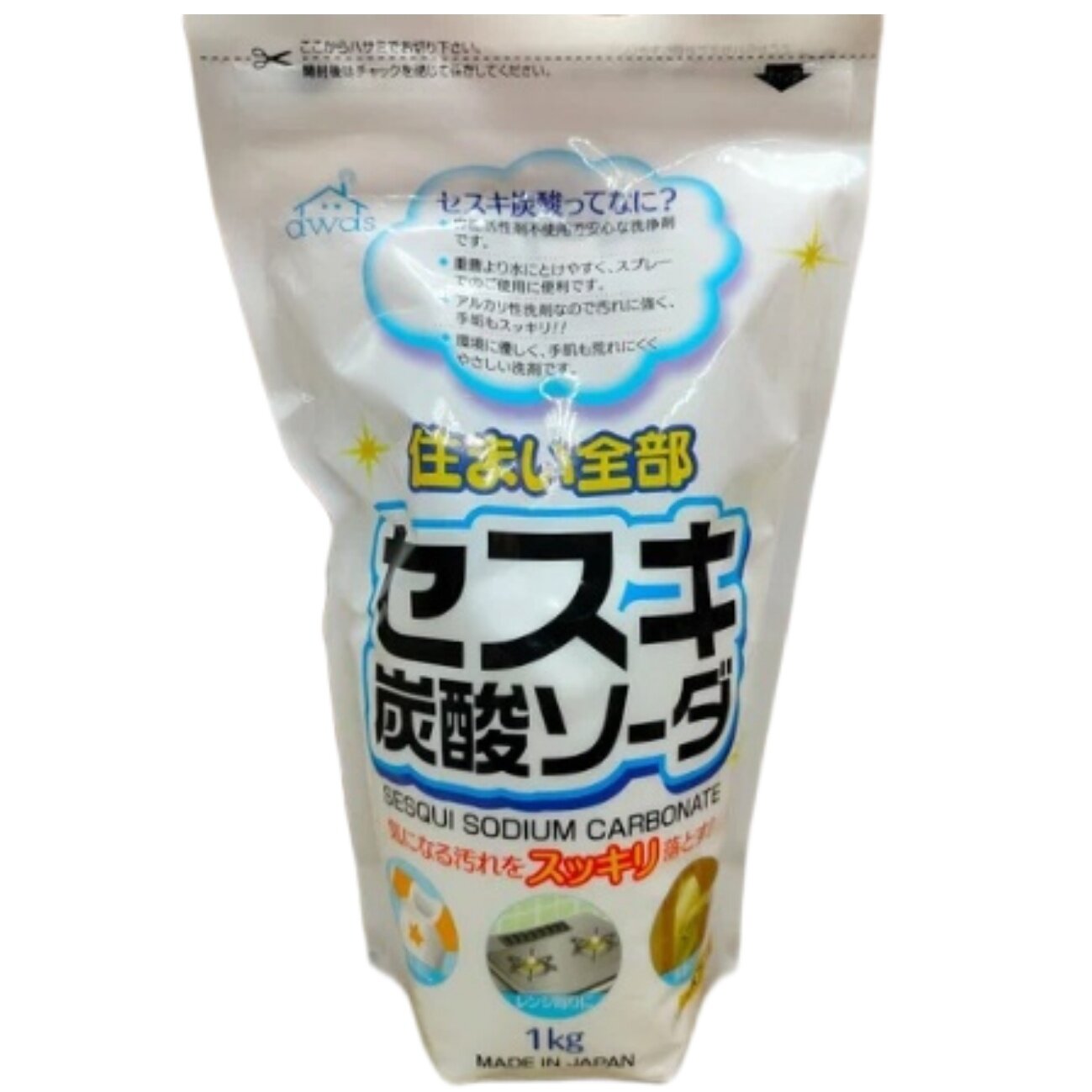 Чистящее средство Rocket Soap Awa’s Sesqui Sodium Cleaner, порошок c сесквикарбонатом натрия, 1кг