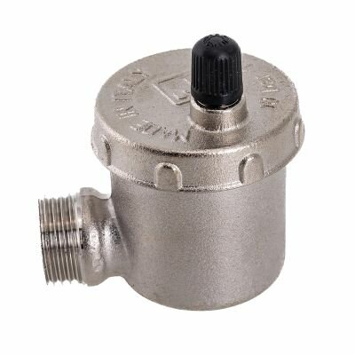 Автоматический воздухоотводчик боковое подключение (латунь) Itap 1/2"