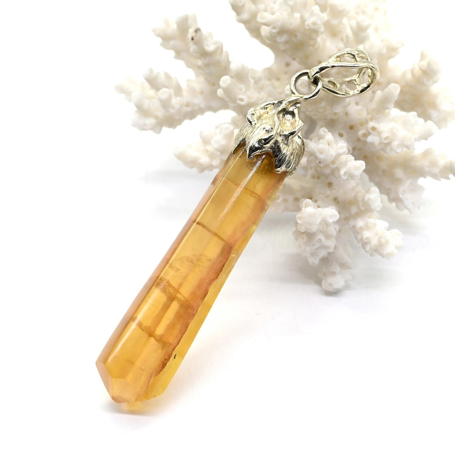 Подвеска, флюорит