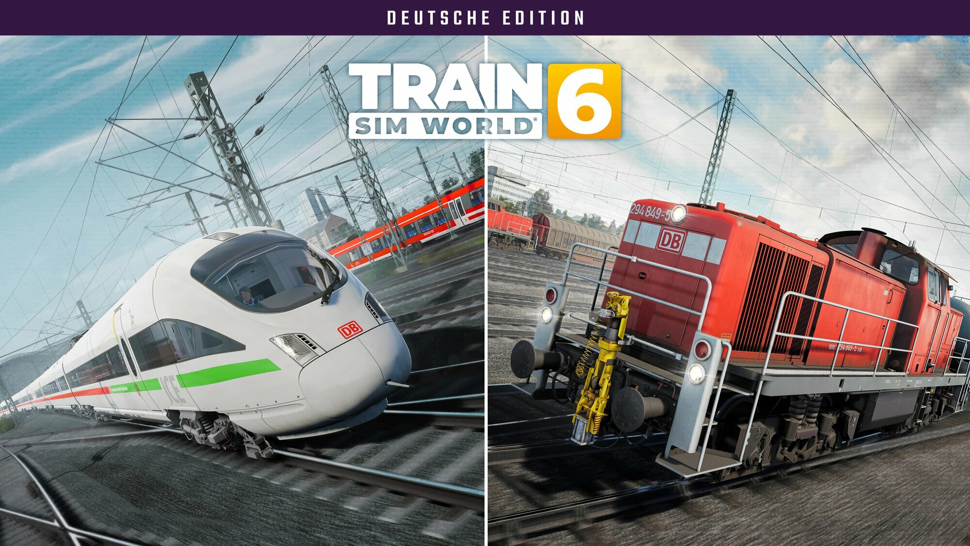 Игра Train Sim World 6 Deutsche Edition, цифровое издание PlayStation 4 и PlayStation 5, регион Турция / код пополнения баланса
