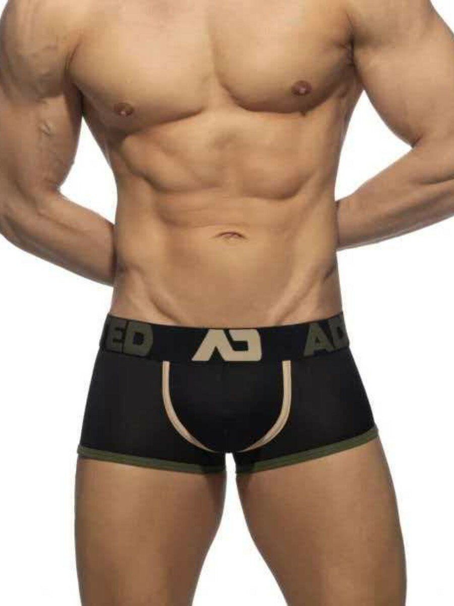 Мужские трусы хипсы черные с пуш-ап Addicted AD1083-2 L (48)