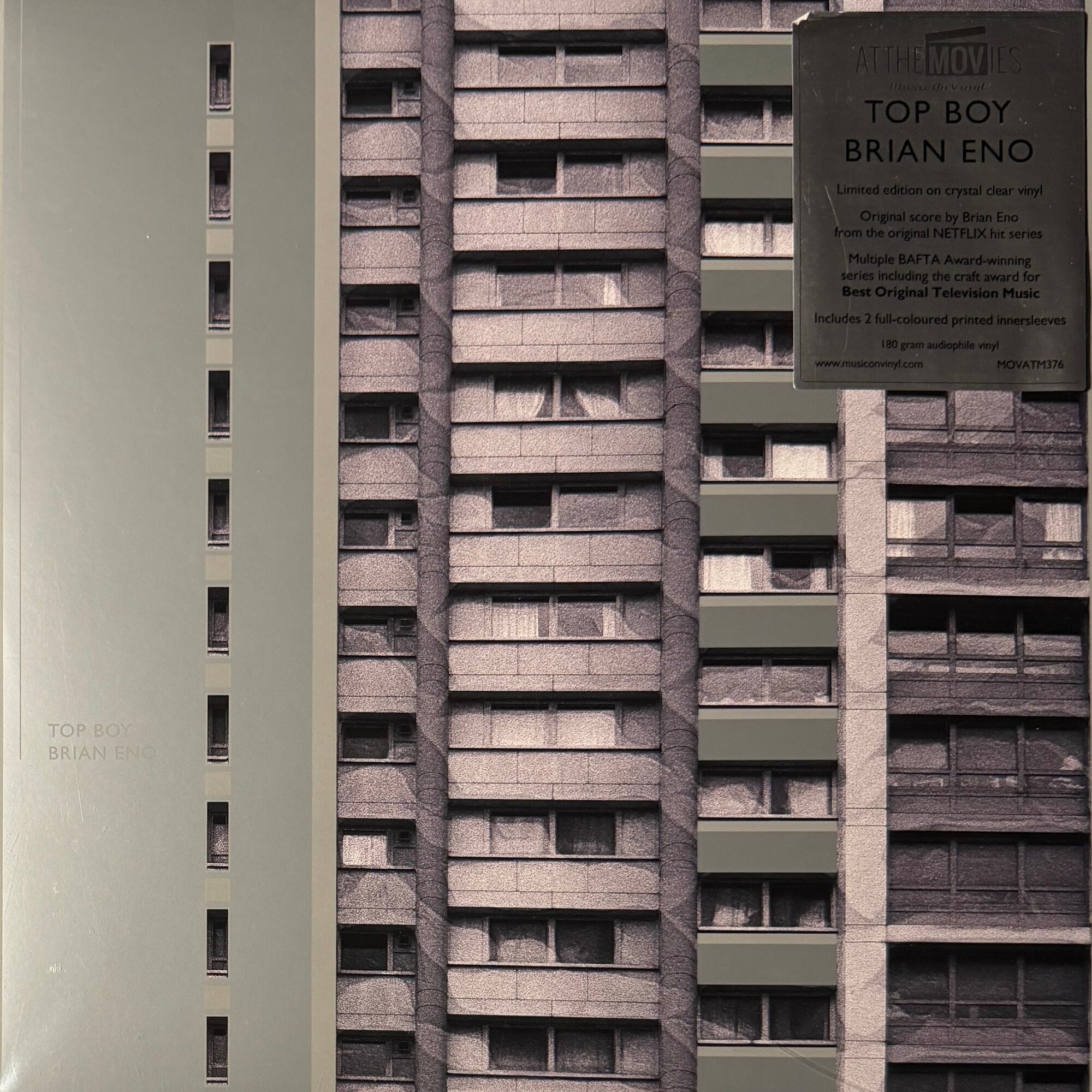 Виниловая пластинка Brian Eno Top Boy 2LP Clear