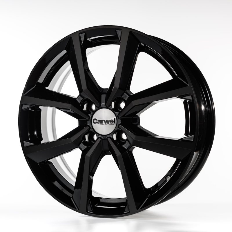 Диск колесный Carwel Сегун 6,0x16 4x100 Dia54.1 ET49 цвет BK