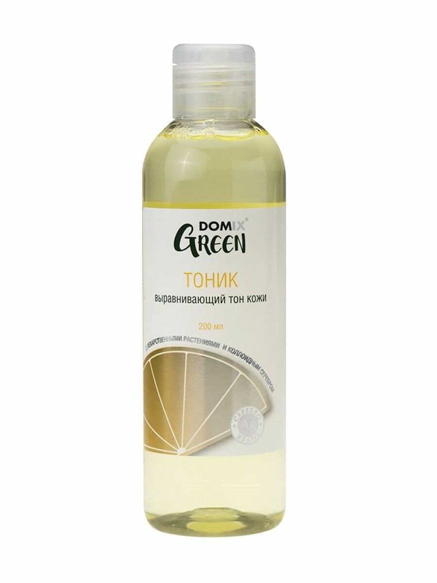 Domix Green Тоник с лекарств растениями и наносеребром 200мл