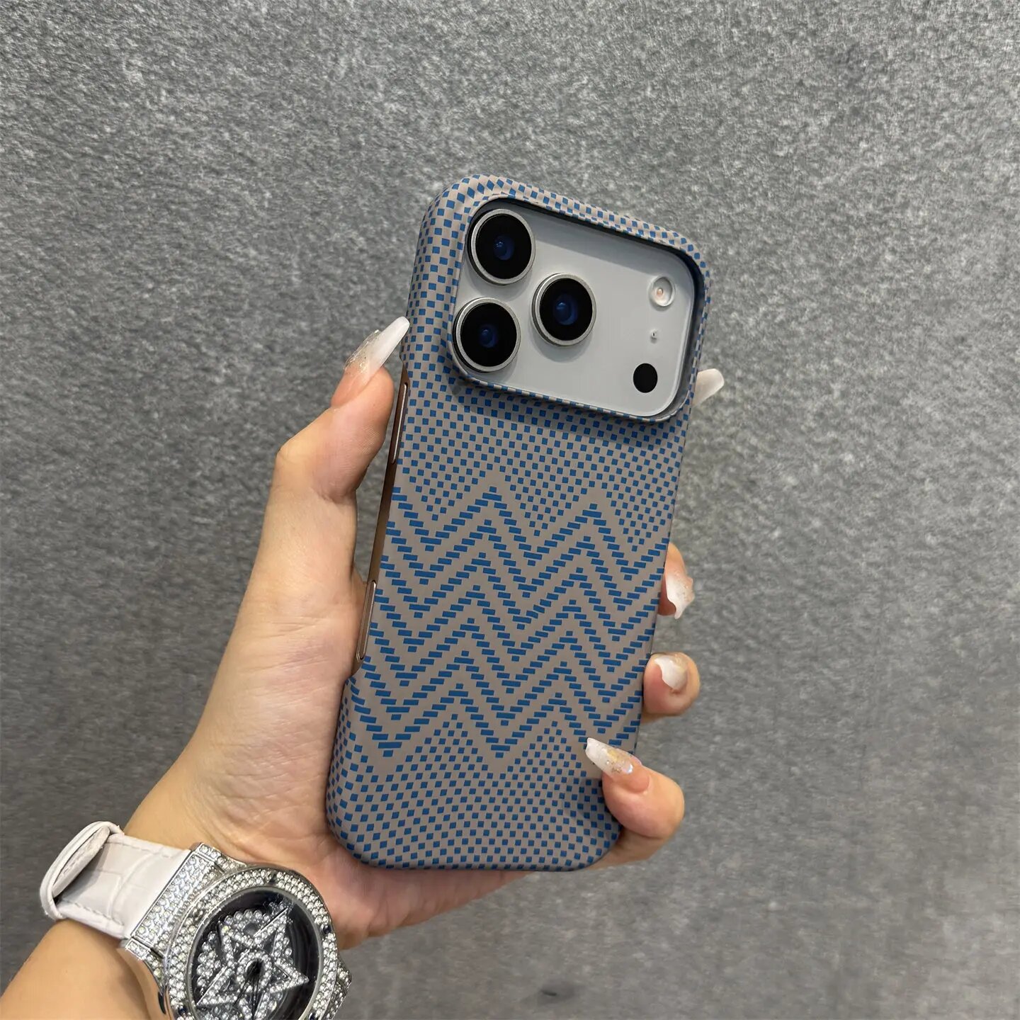 Серый чехол для iPhone 15 Pro Max, F1, MagSafe