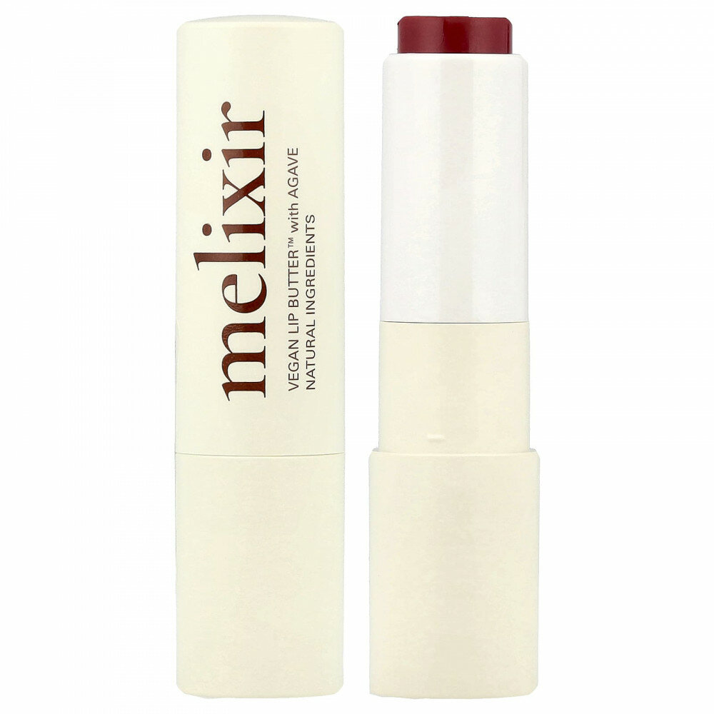 Melixir, Vegan Lip Butter™ с агавой, оттенок 11 Autumn Rain, 3,9 г (0,13 унции)