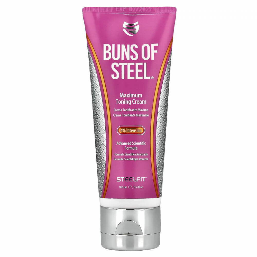 SteelFit, Buns of Steel®, максимальный тонизирующий крем, 100 мл (3,4 жидк. унции)