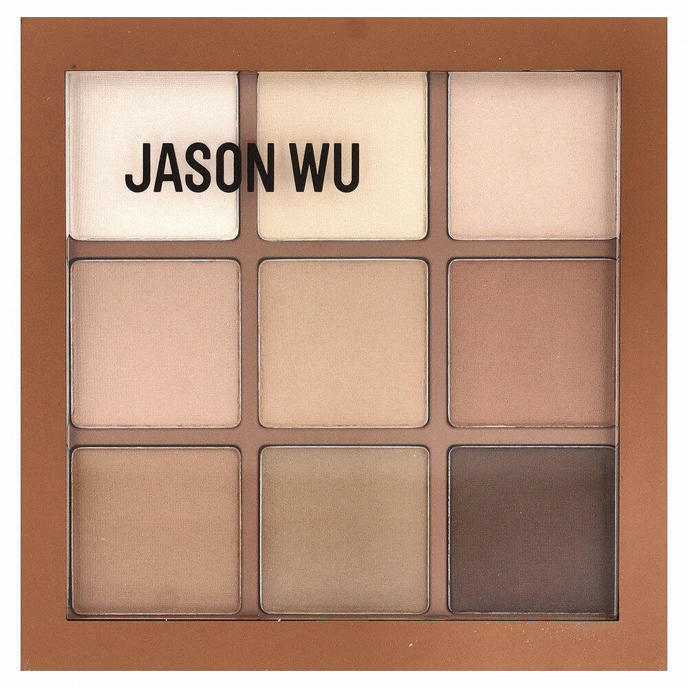 Jason Wu, Flora 9®, 9-цветная палитра теней, оттенок 1 матовая агава, 5,85 г (0,18 унции)