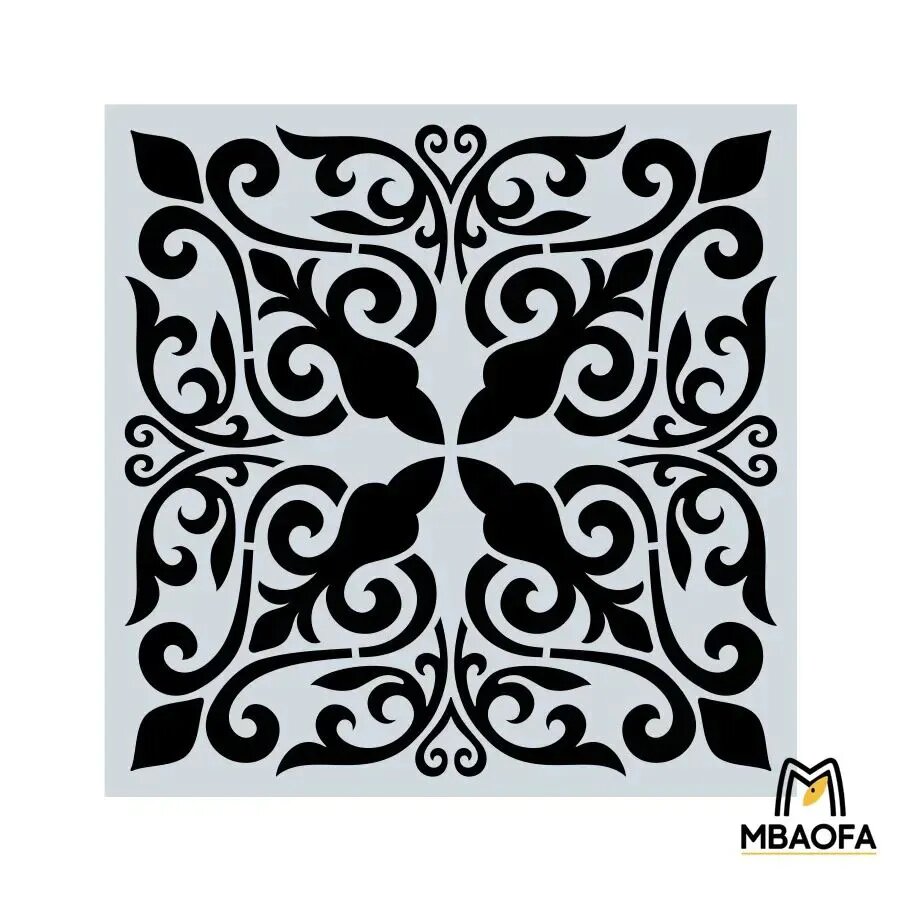 Трафарет для рисования Мандала