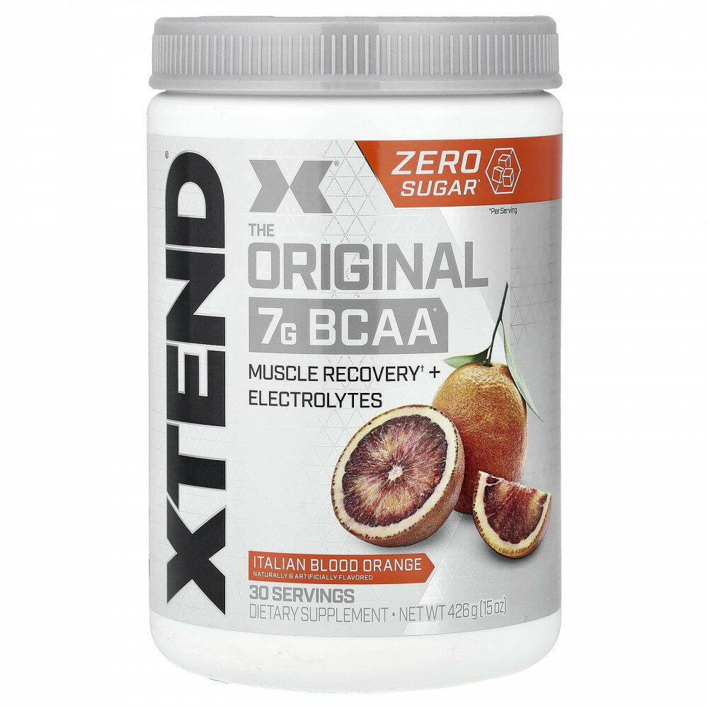 XTEND, 7 г BCAA, итальянский красный апельсин, 426 г (15 унций)