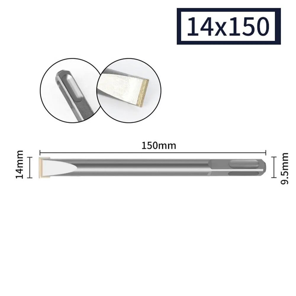 Для SDS PLUS квадратный хвостовик, твердосплавное зубило с плоским наконечником для сверления мрамора