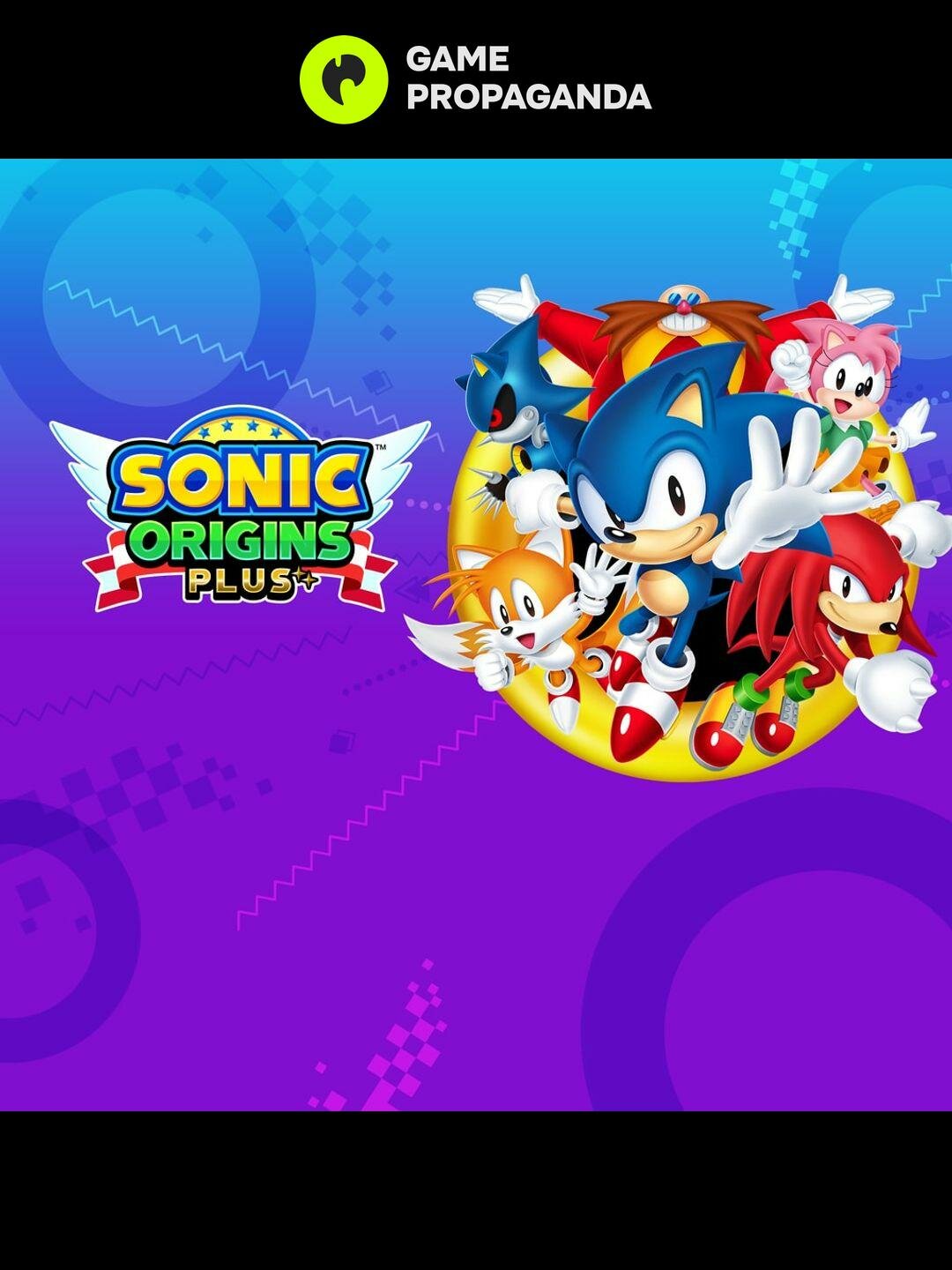 Игра Sonic Origins Plus PS4, PS5 + 240 TRY на баланс PSN. Турция. Цифровая версия