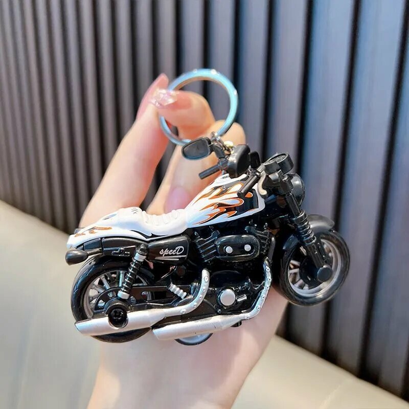Брелок-мотоцикл Harley-Davidson : Большой детализированный брелок, точная копия