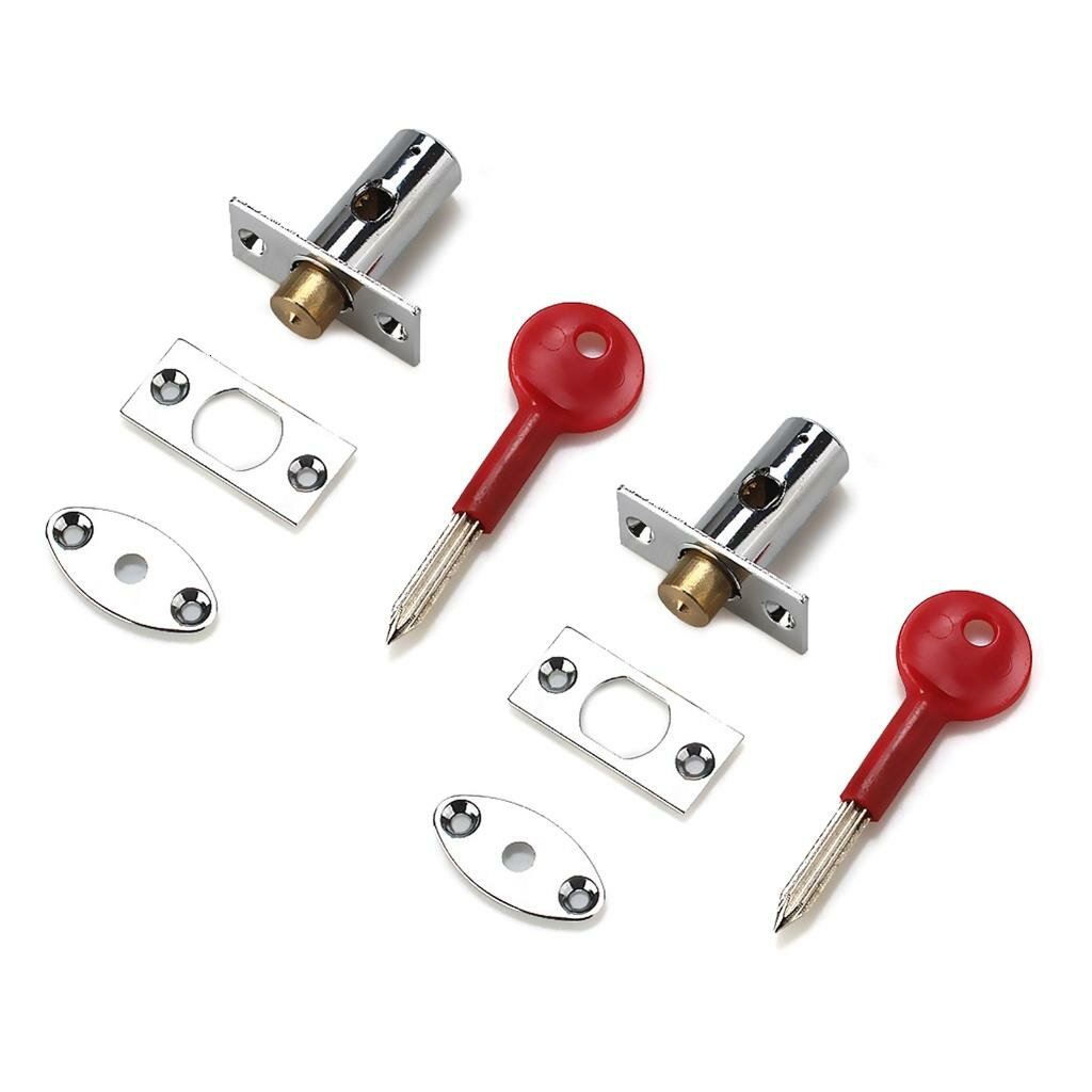 Врезные дверные болты с звёздчатым ключом, S