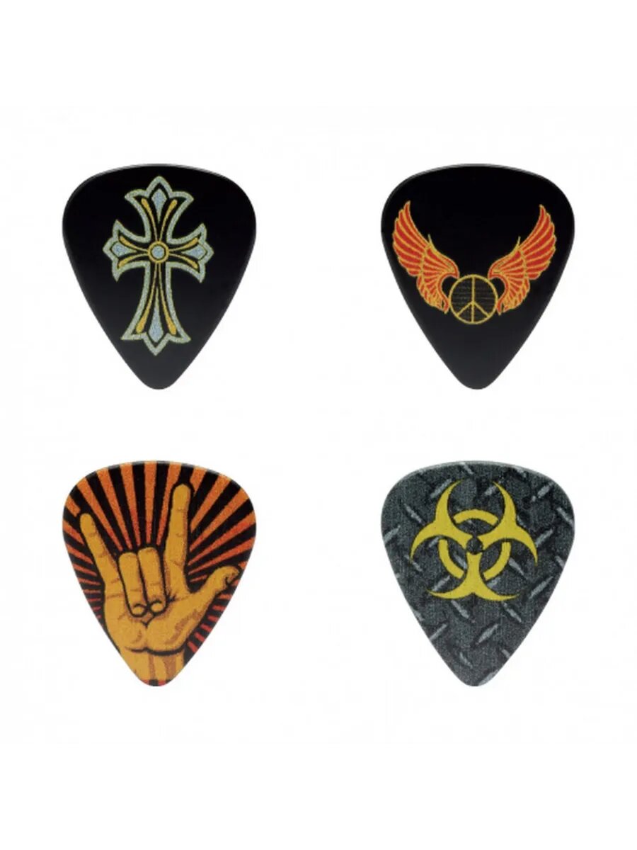 Набор медиаторов для гитары RPHMH, 12 шт