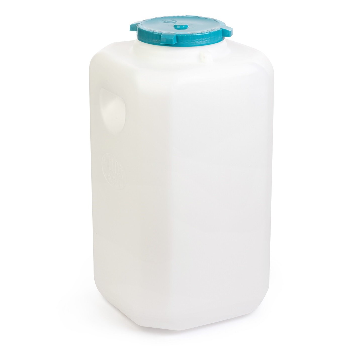 Канистра-бочка Альтернатива пластиковая 110 л, винтовая крышка, углубленные ручки, горловина диаметр 215 мм, 400х400х770 мм М410