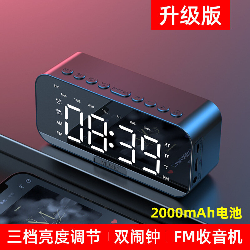 Умная колонка с ИИ, Bluetooth, высококачественным звуком, сверхгромким звуком, функцией будильника, беспроводная мини-колонка. Поддерживает оптовую продажу и дропшиппинг.