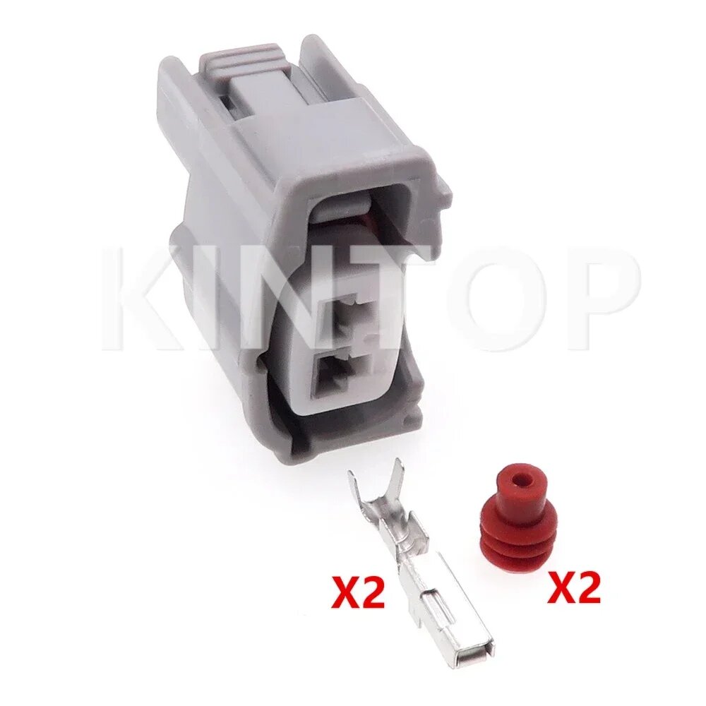 Разъем авто 2-контактный 6189-0611 90980-11875, Цвет: 1 Set Female