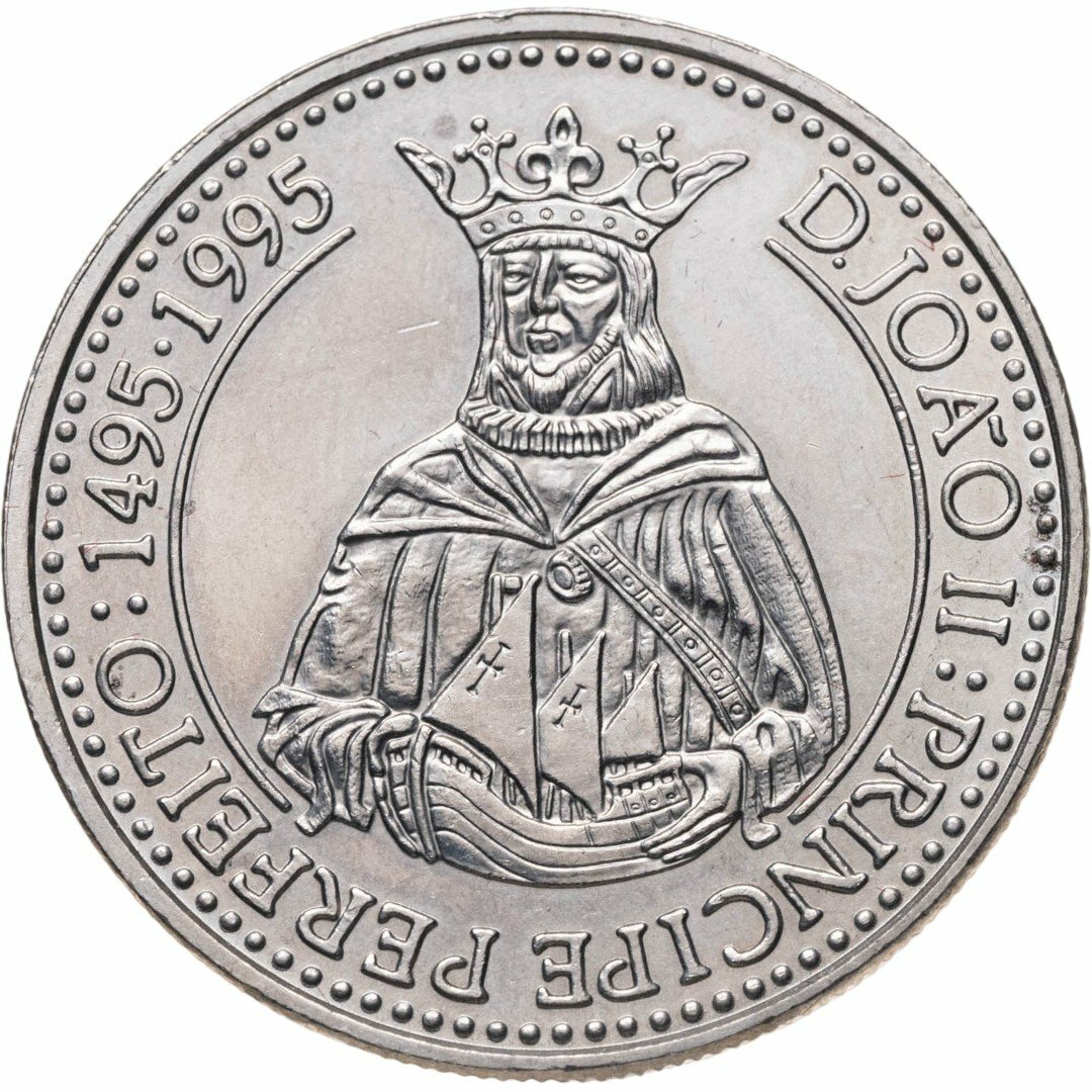 Португалия 200 эскудо (escudos) 1994 500 лет со дня смерти Жуана II