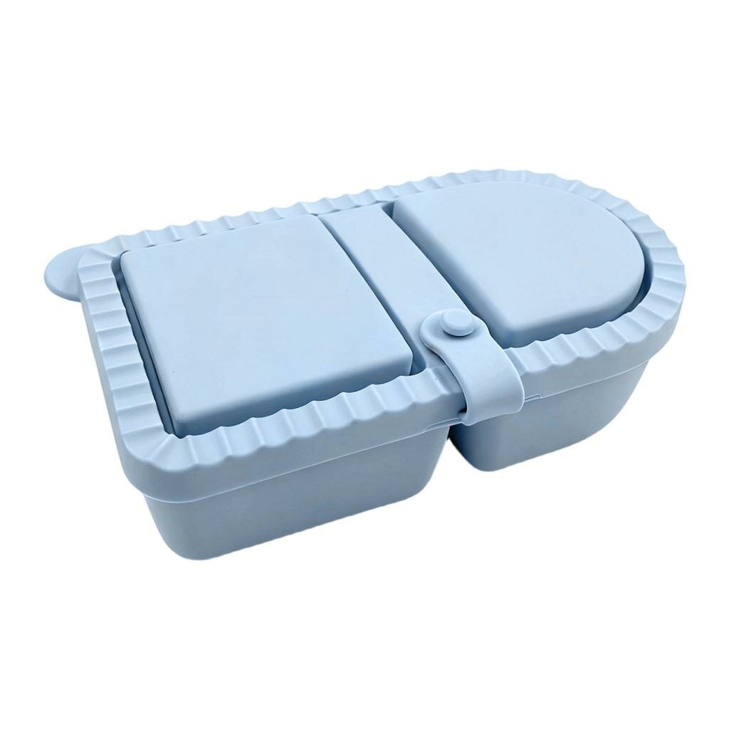 Силиконовый контейнер для микроволновки, Синий