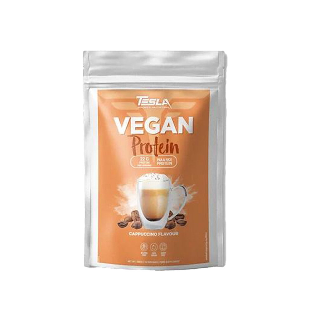 Протеин Tesla VEGAN PROTEIN капучино 500 гр