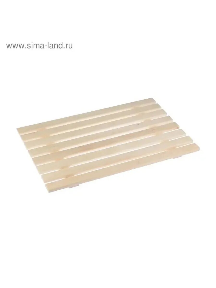 Липовая слянь для бани и сауны, 80х50 см
