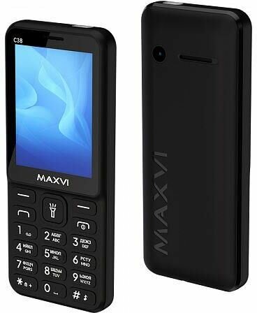 Телефон кнопочный мобильный MAXVI C38