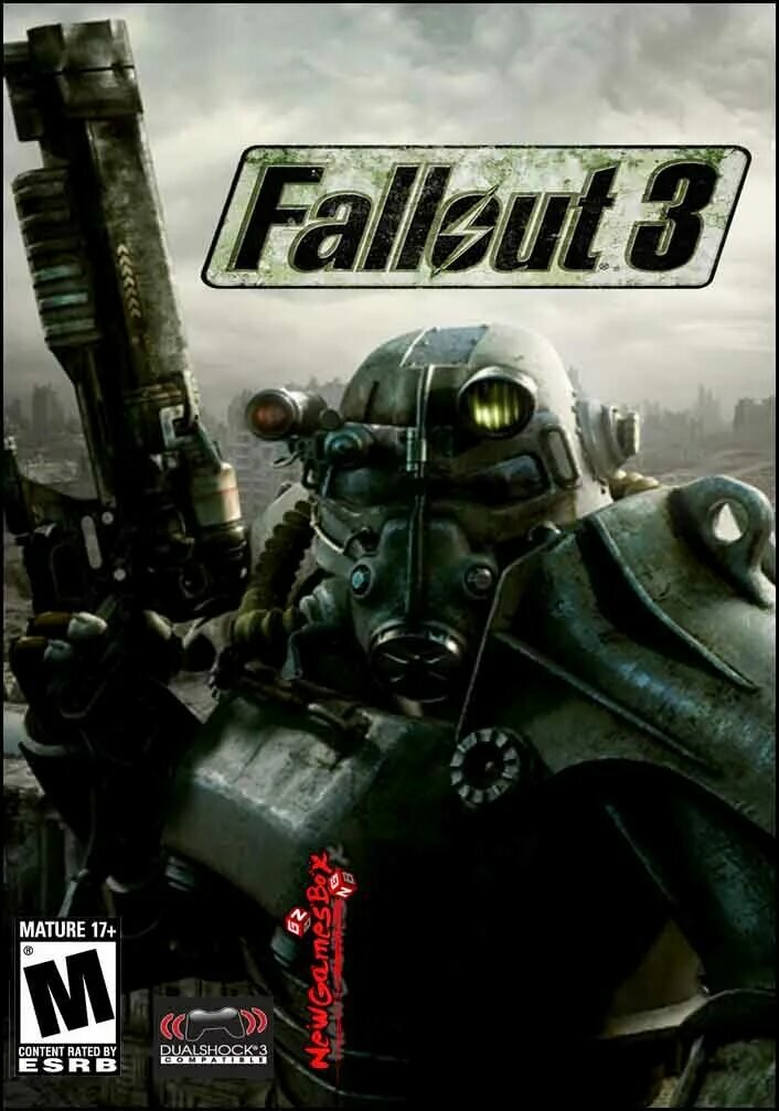 Игра Fallout 3 для Steam PC(ПК), английский язык , электронный ключ