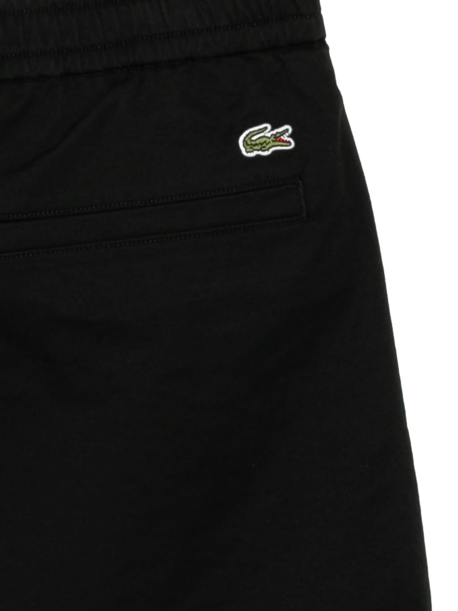 Шорты LACOSTE Buttoned shorts, размер 38 EU, черный — фото 1