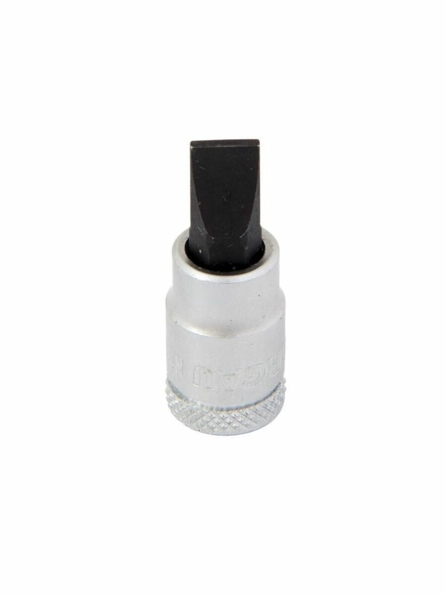 Головка с битой sl 3x0,5 мм NORGAU Industrial , квадрат 1/4" из стали CrV с шлифованной поверхностью