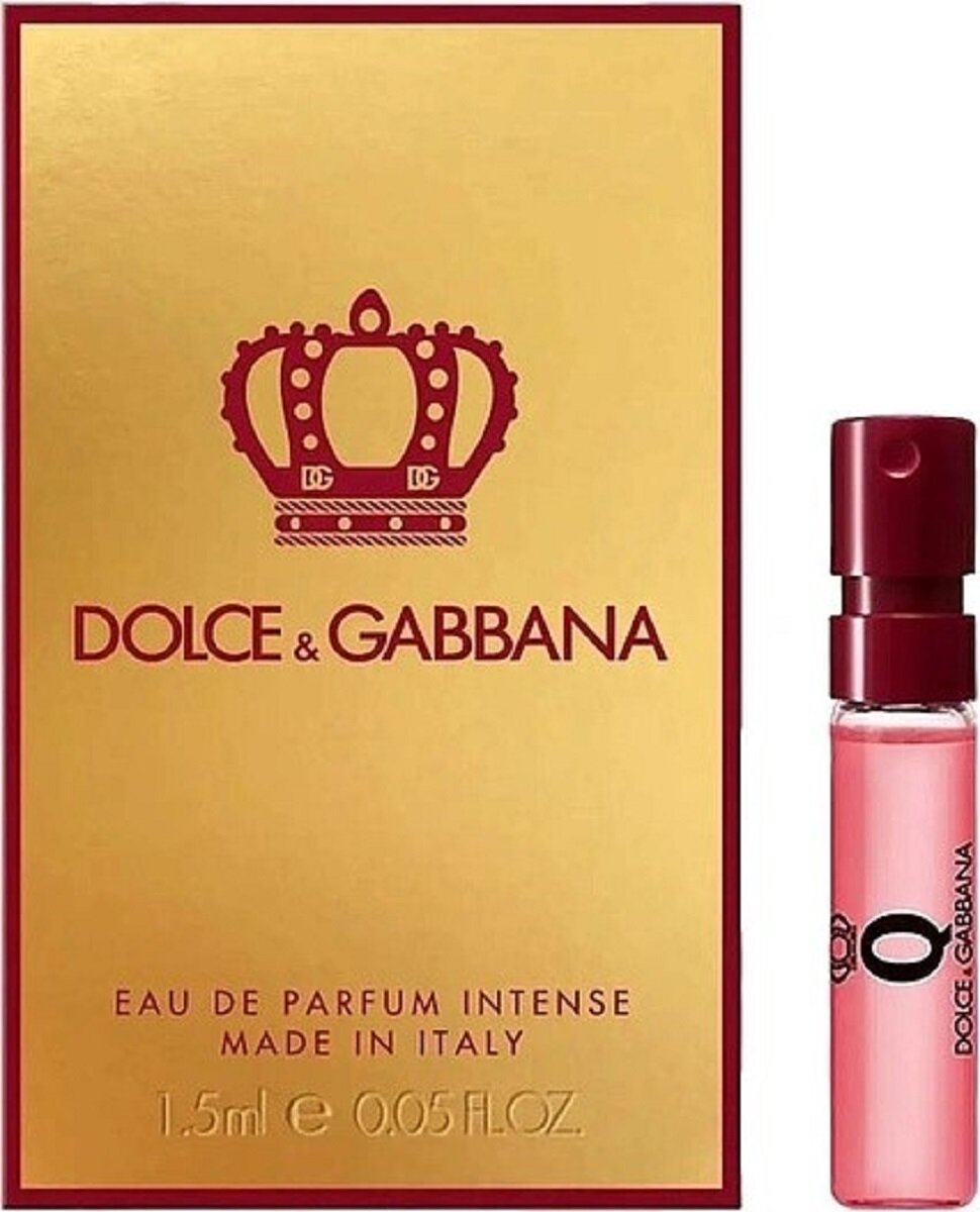 Парфюмерная вода женская Dolce & Gabbana "Q" QUEEN Intense 1,5мл (edP - eau de Parfum)