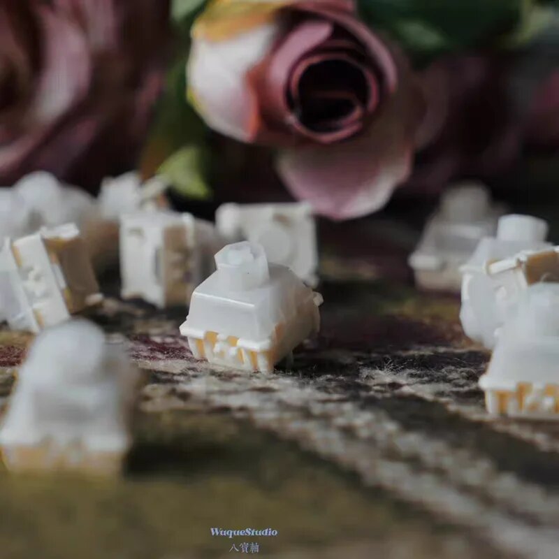 Kailh WS Flux HE магнитный линейный переключатель белый 35gf 84 PCS