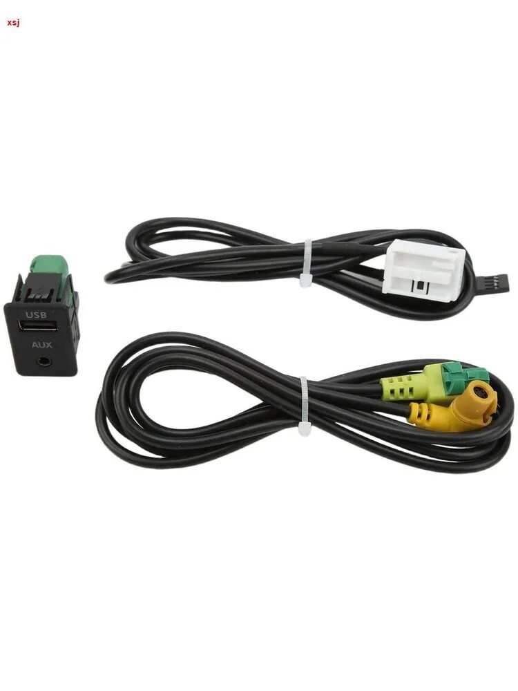 AUX USB переключатель кабель адаптер для Volkswagen Passat Polo CC Golf