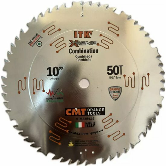 Пильный диск по дереву Cmt 256.050.10, 254х2,5/1,8х15,87 Z=50 a=12 TCG+ATB