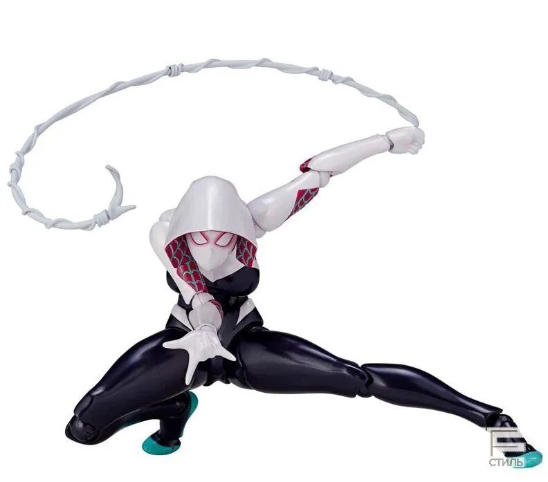 Коллекционная премиум фигурка Spider-Gwen с аксессуарами, ABS-пластик