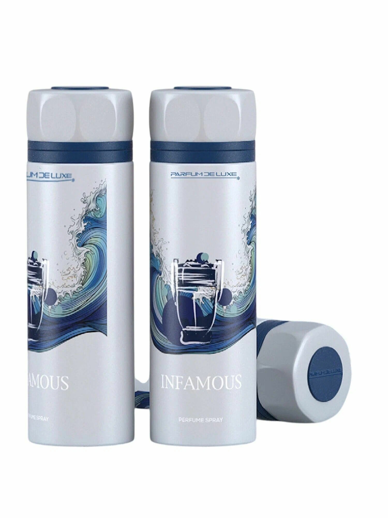 Дезодорант Lattafa Infamous 200ml (аромат Pr Invictus) для мужчин