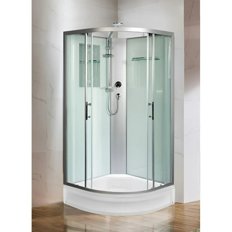 Душевая кабина WELTWASSER WW500, с поддоном, 100 см x 100см, с гидромассажем