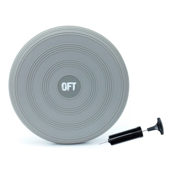 Балансировочная подушка Original Fit.tools FitTools FT-BPD02, серый