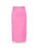 Юбка Striped-trim midi skirt