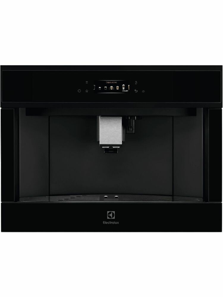 Кофемашина автоматическая встраиваемая Electrolux EBC85H, черный