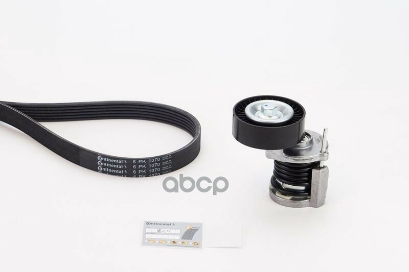 Комплект поликлинового ремня Continental арт. 6PK1070K1