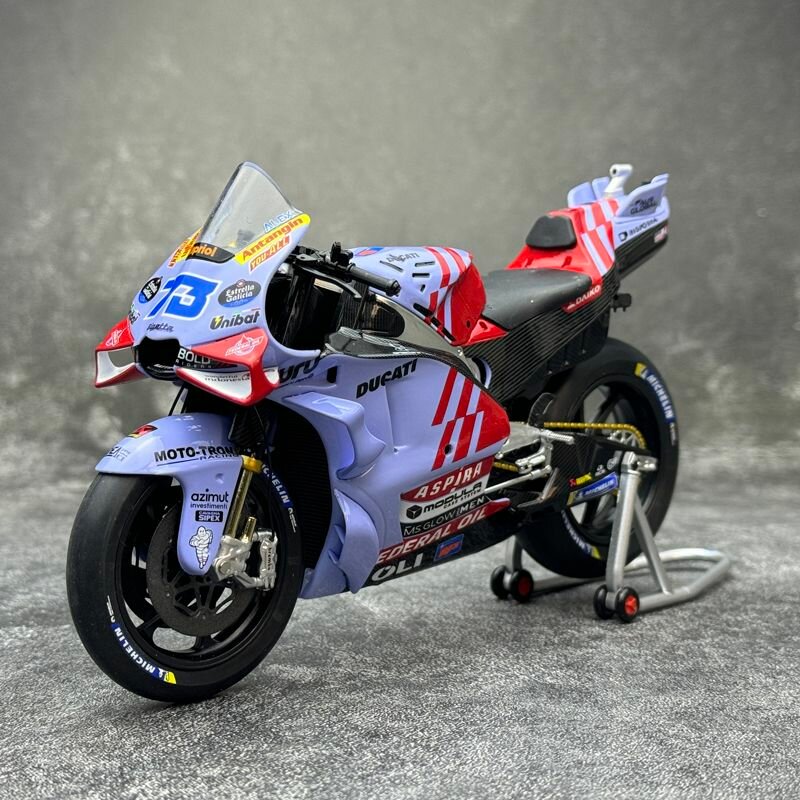 Машинка Километраж 1/12 Benma team Ducati GP24 GP23 Модель легкосплавного автомобиля