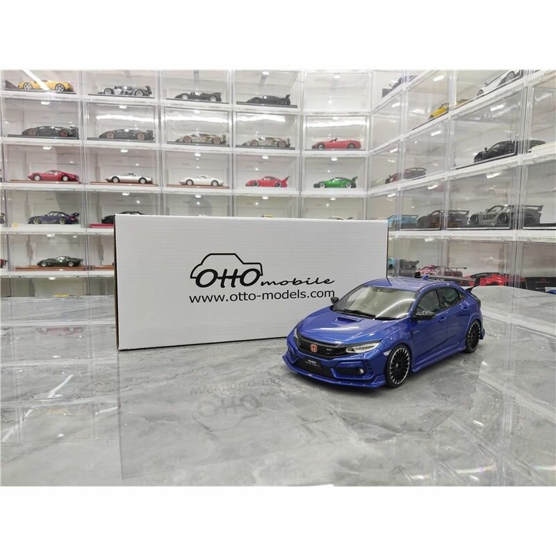 Машинка OTTO 1:18 HONDA CIVIC FK8 Модель легкосплавного автомобиля