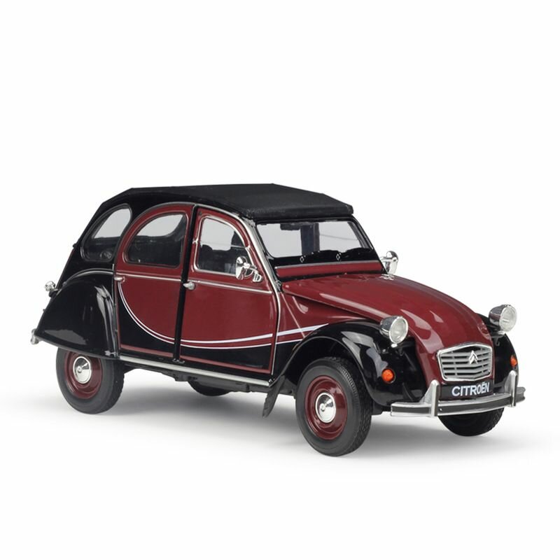 WELLY 1:24 Citroen 2CV 6 Charleston Alloy Car Model Модель автомобиля, высококачественный коллекционный подарок